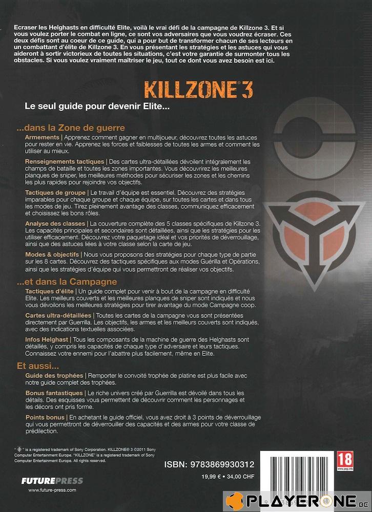 Guide de Soluce Killzone 3 : ShopForGeek.com: Guides FuturePress