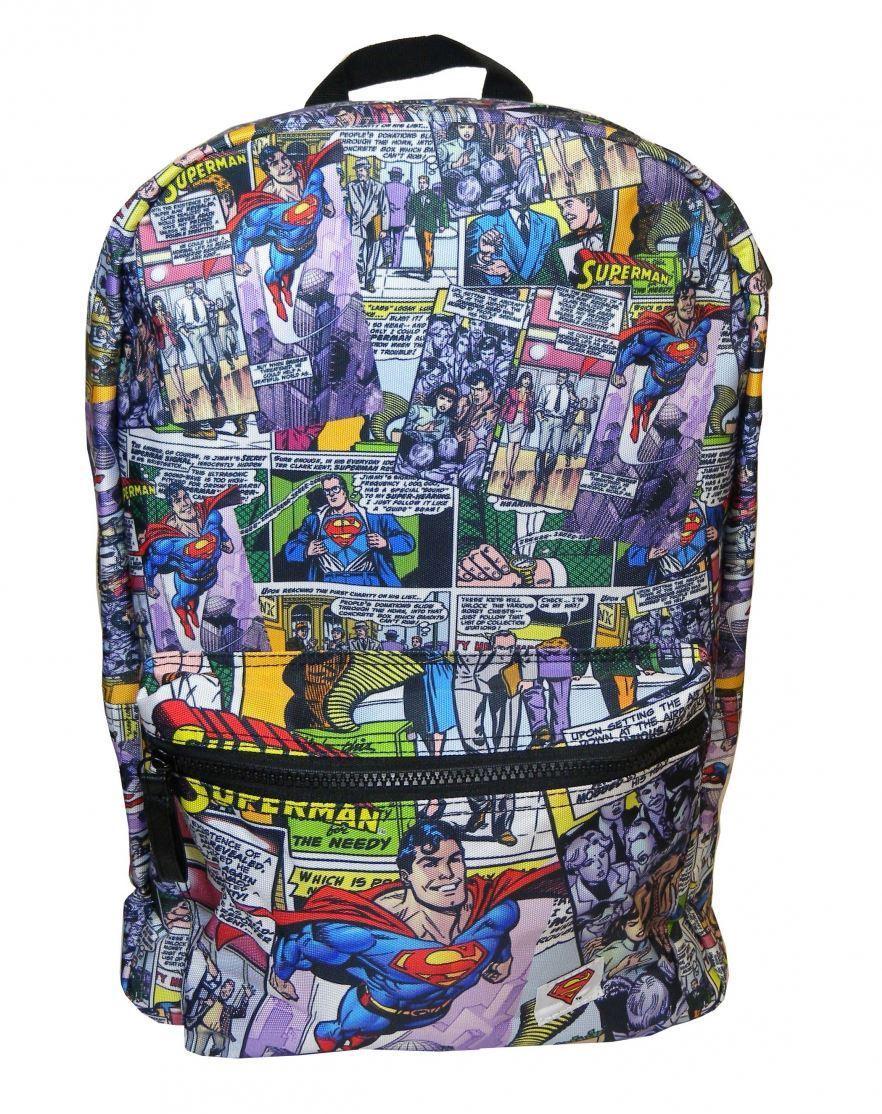 SUPERMAN - BACKPACK - Superman Flys : ShopForGeek.com: Bag DC Comics