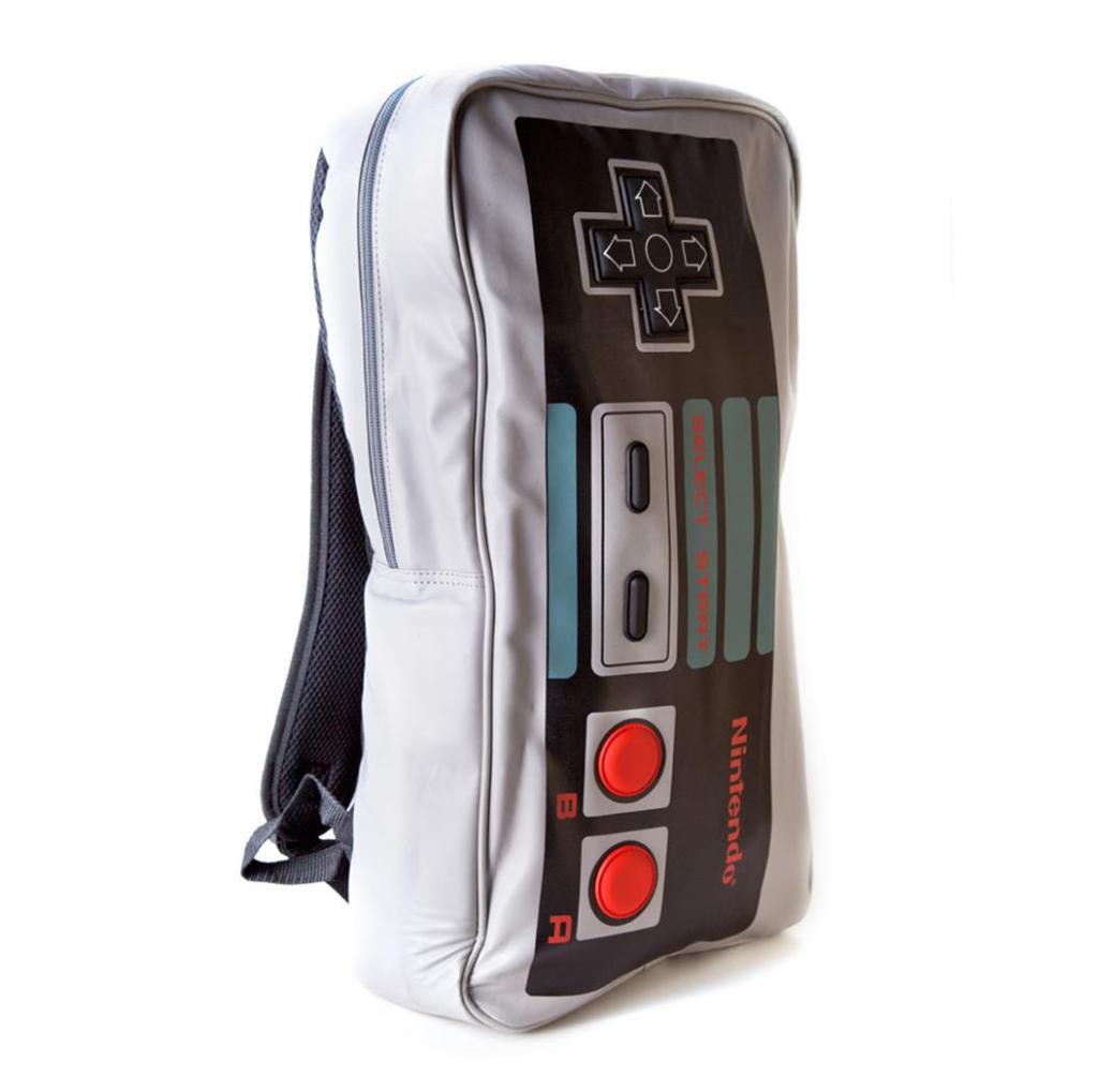 NINTENDO - Big Controller Backpack Grey : ShopForGeek.com: Bag Difuzed ...