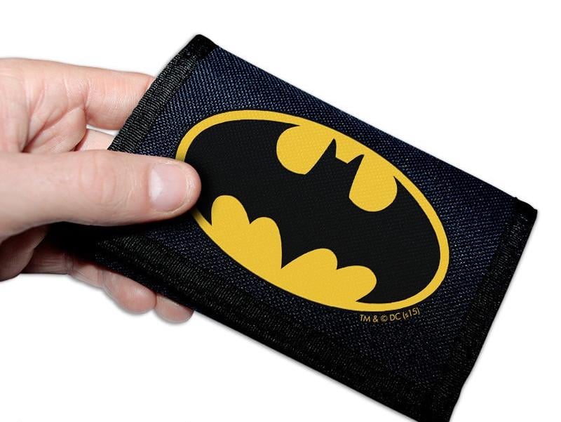 DC COMICS - Portefeuille Velcro - Batman Logo : ShopForGeek.com ...