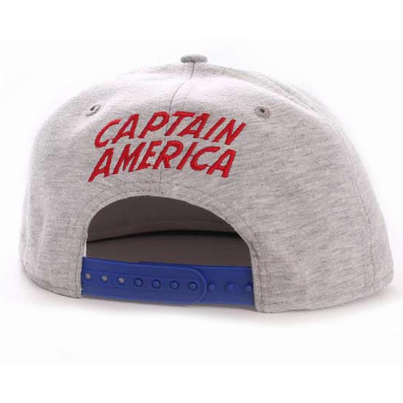 CAPTAIN AMERICA - Cap Vintage Logo Classic - Grey : ShopForGeek.com ...