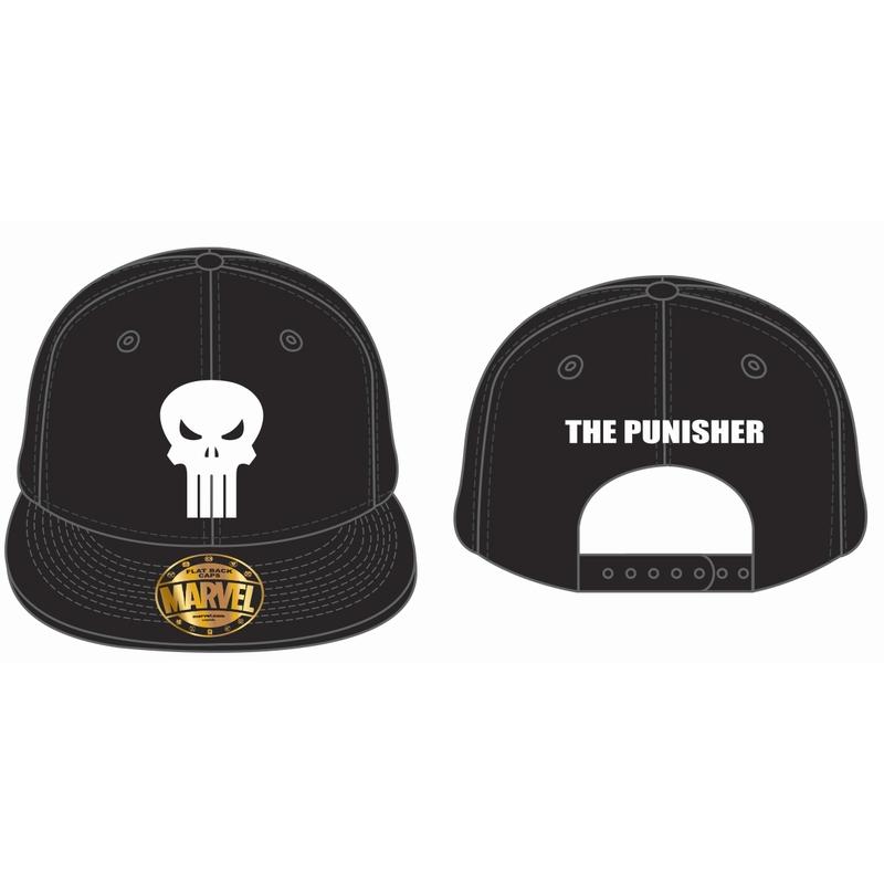 MARVEL - Punisher Logo Cap : ShopForGeek.com: Cap Cotton Division Marvel