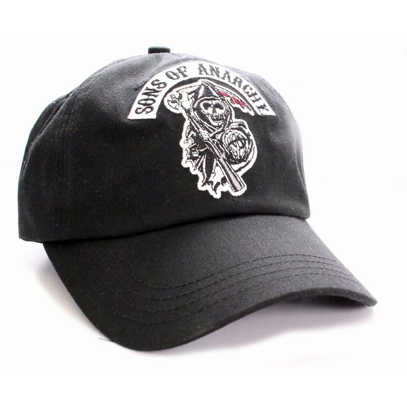 SONS OF ANARCHY - Cap Dead Logo - Black : ShopForGeek.com: Cap Cotton ...