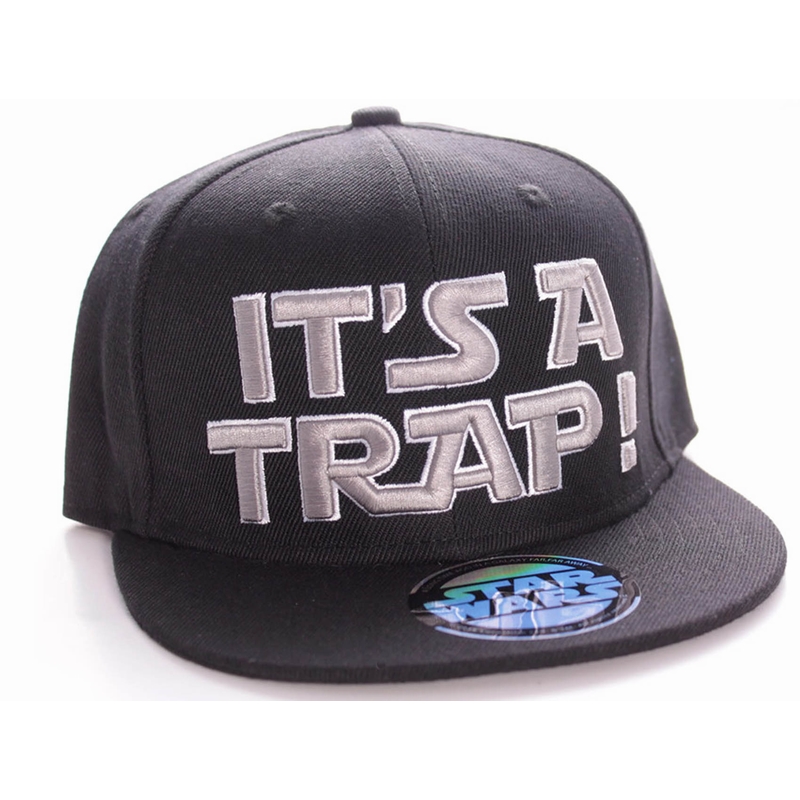 STAR WARS - Cap It's a Trap - Black : ShopForGeek.com: Mütze Cotton ...