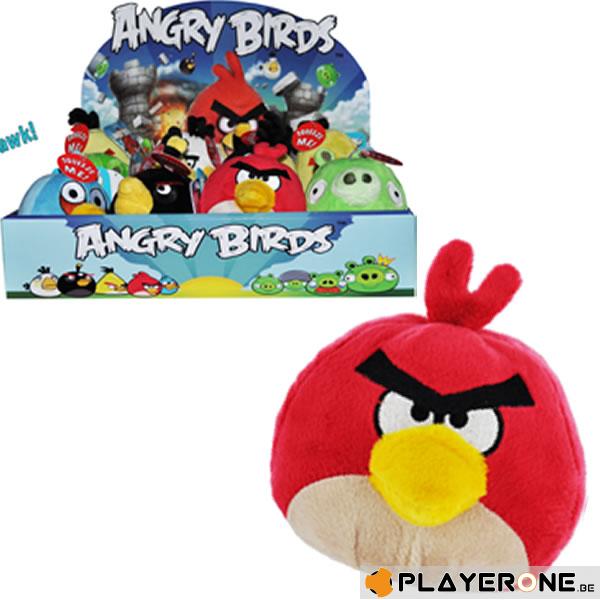 ANGRY BIRDS- Animated Plushes 10 Cm ( Assortment X 24 ) : ShopForGeek ...