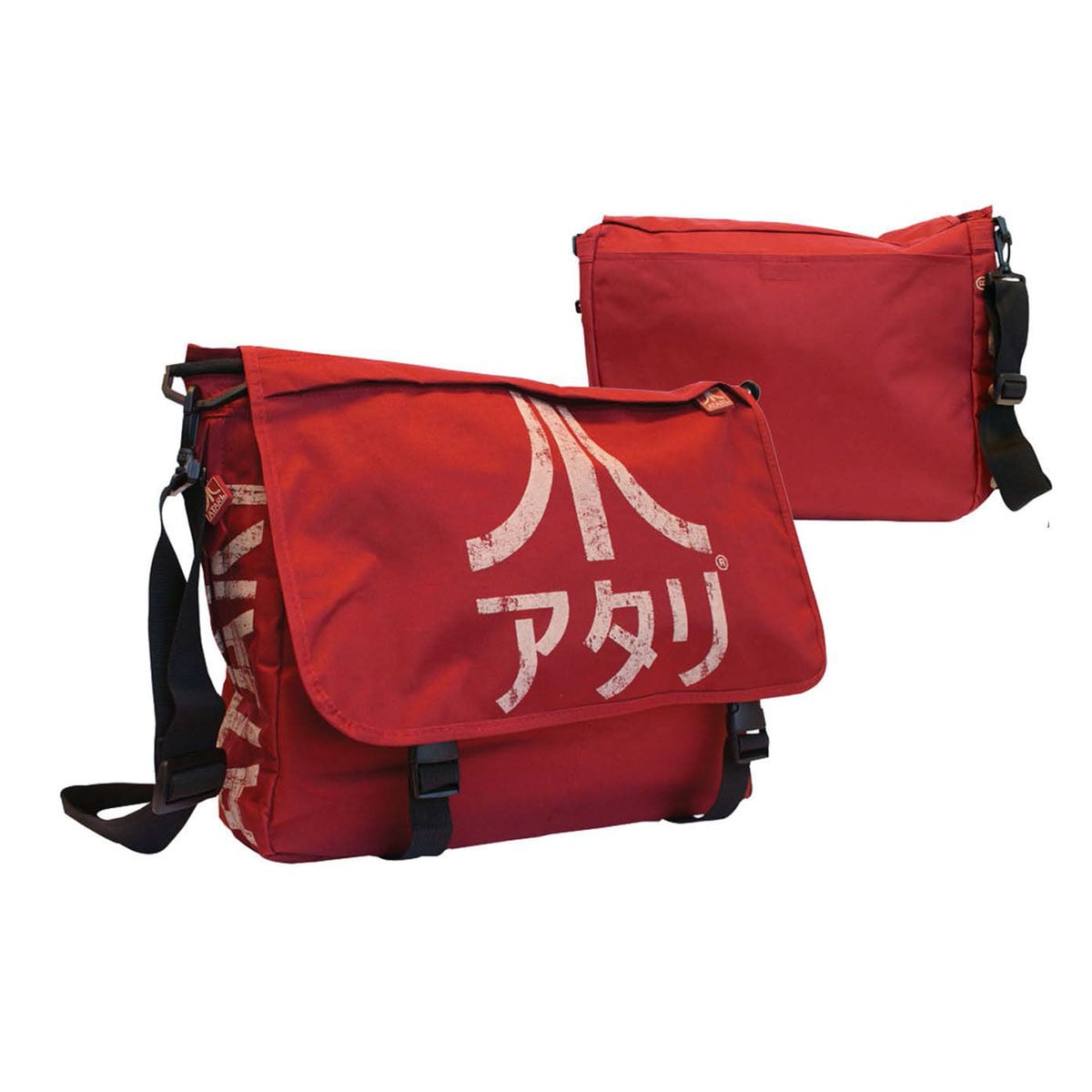 ATARI - Messenger Bag Dark Red With Japanese Logo : ShopForGeek.com ...