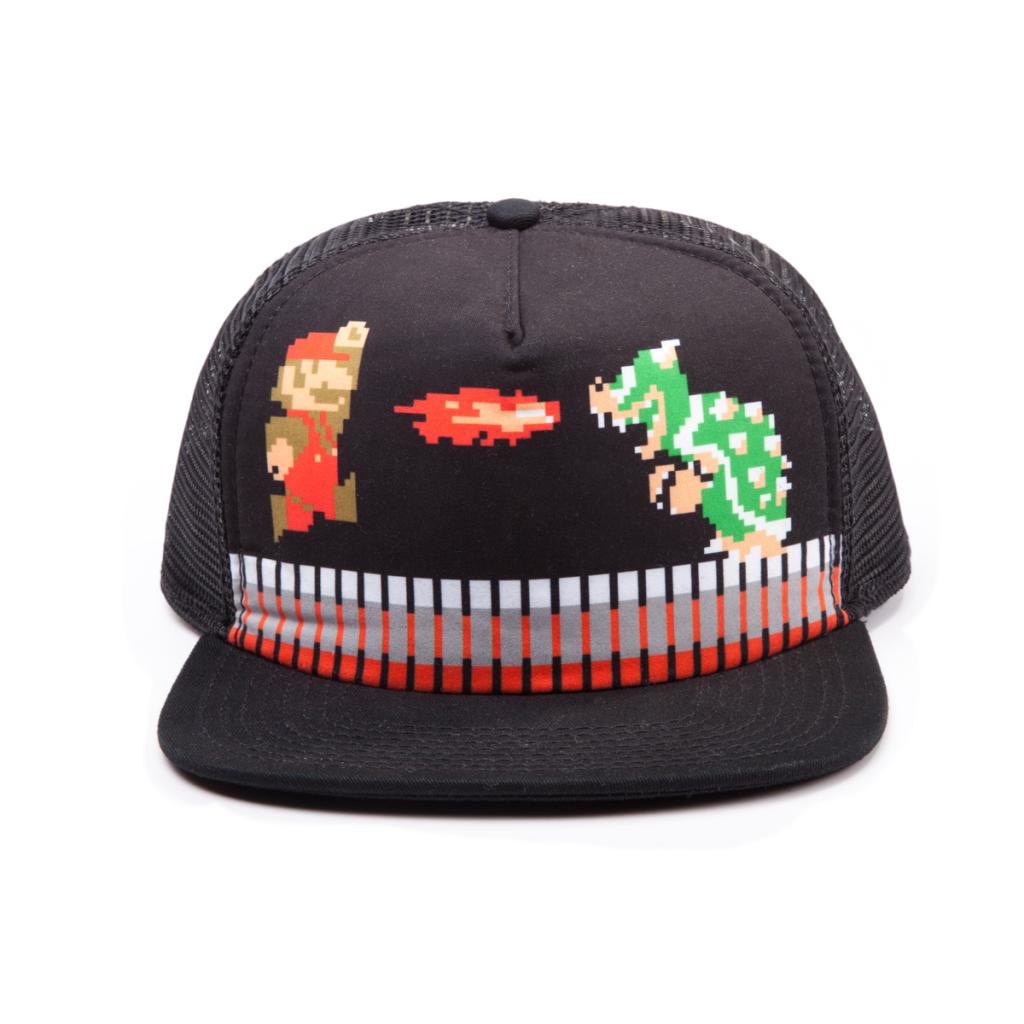 NINTENDO - Cap - Mario Attack Snap Back Cap : ShopForGeek.com: Cap ...