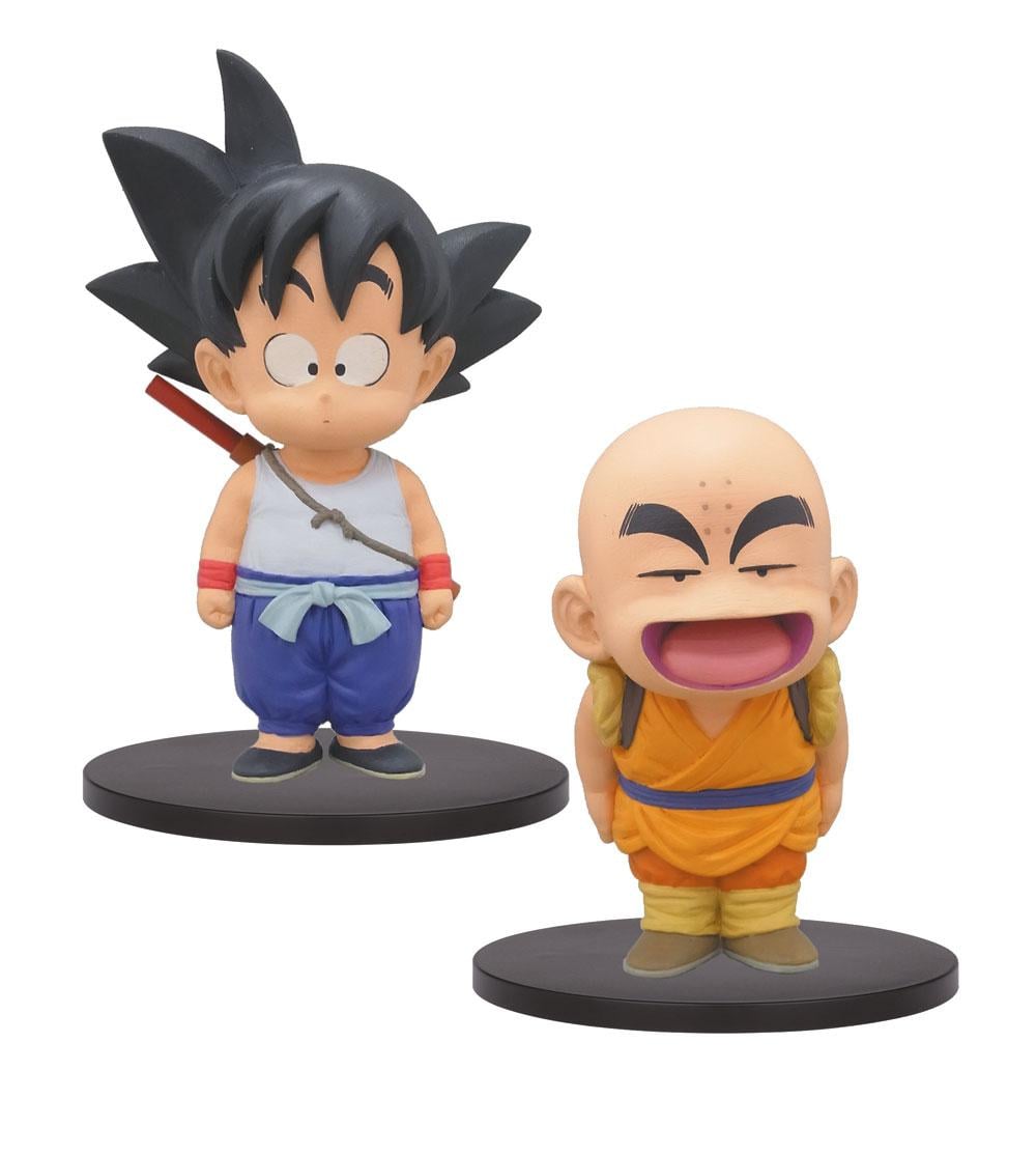 DRAGON BALL - Original Figure Collection - Son Goku + Krillin - 14Cm ...