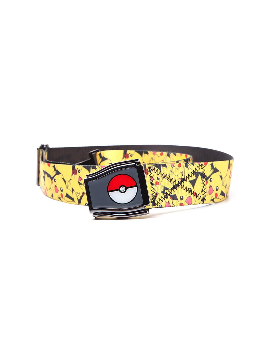 POKEMON - All Over Pikachu Airplane Belt With Pokeball : ShopForGeek ...