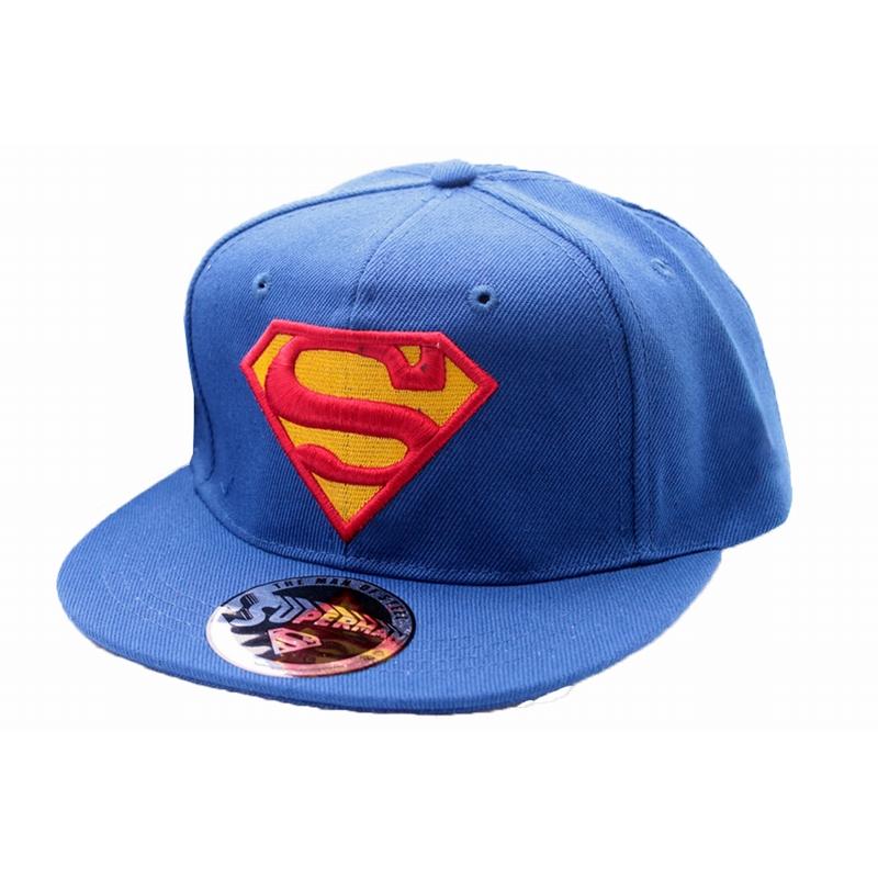 SUPERMAN - Cap Classic Logo Cap - Cobalt : ShopForGeek.com: Cap Cotton ...