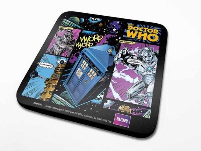 DOCTOR WHO - Coaster - Comic Strip : ShopForGeek.com: Coaster Doctor Who