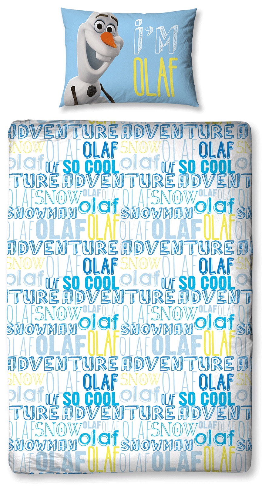 FROZEN - Bed cover 135X200 - Olaf (Poly Cotton) : ShopForGeek.com ...