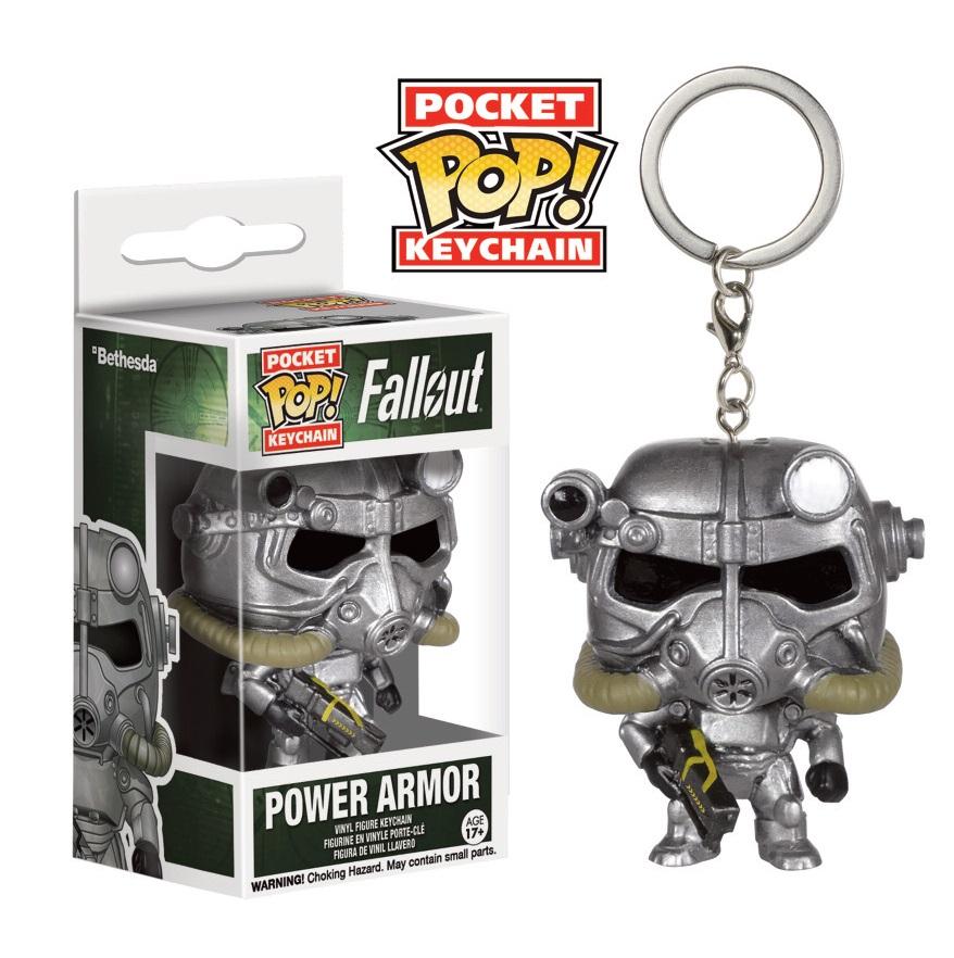 Pocket Pop Keychains : Fallout - Power Armor : ShopForGeek.com: Porte ...