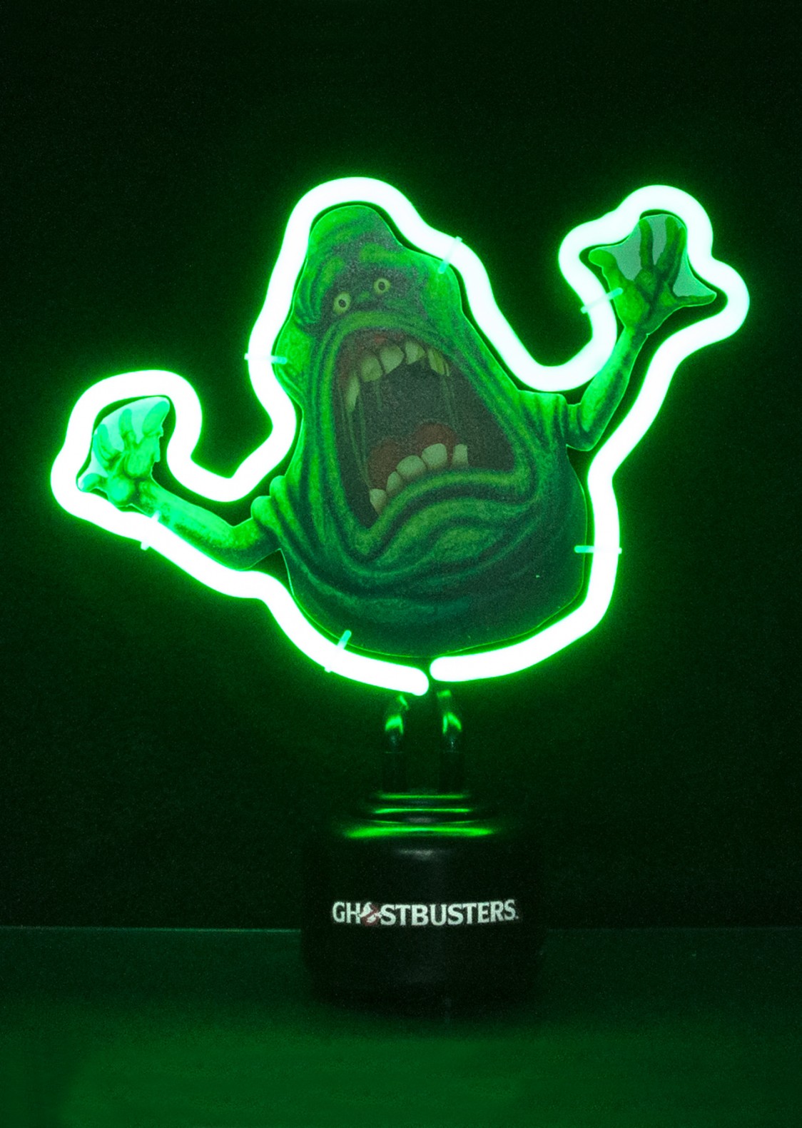 GHOSTBUSTERS - Slimer MINI Neon Light (23 X 23 Cm) : ShopForGeek.com ...