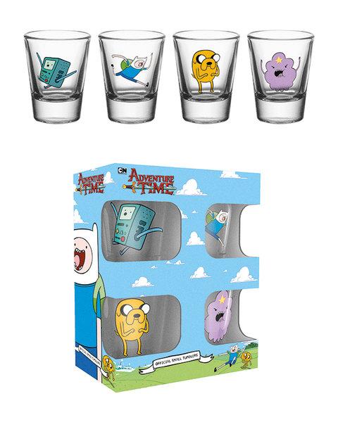 ADVENTURE TIME - Shot Glass - Characters : ShopForGeek.com: Glass GB ...