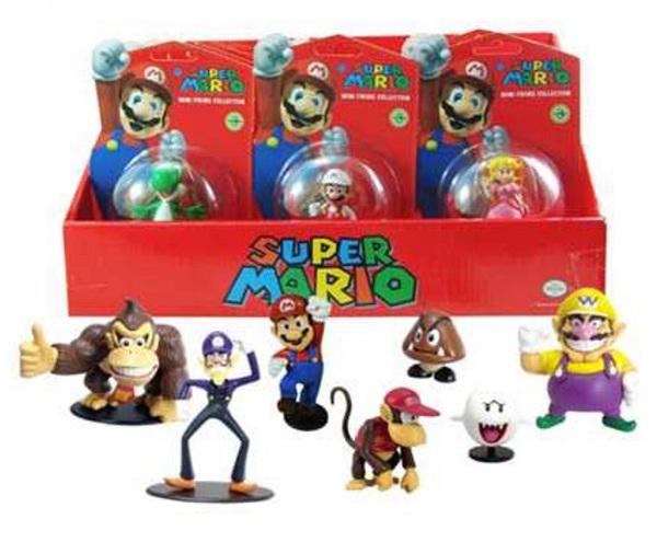 NINTENDO - SUPER MARIO - Vinyl Figures 5Cm Serie 3 ( Box 12 pces ...