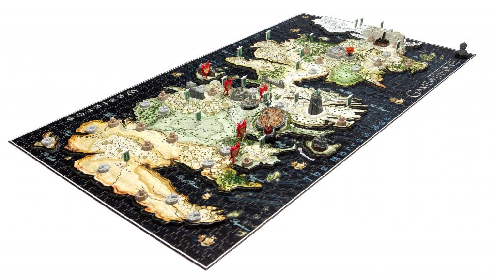 GAME OF THRONES - 3D Puzzle - Westeros Map 1250 Pces : ShopForGeek.com ...