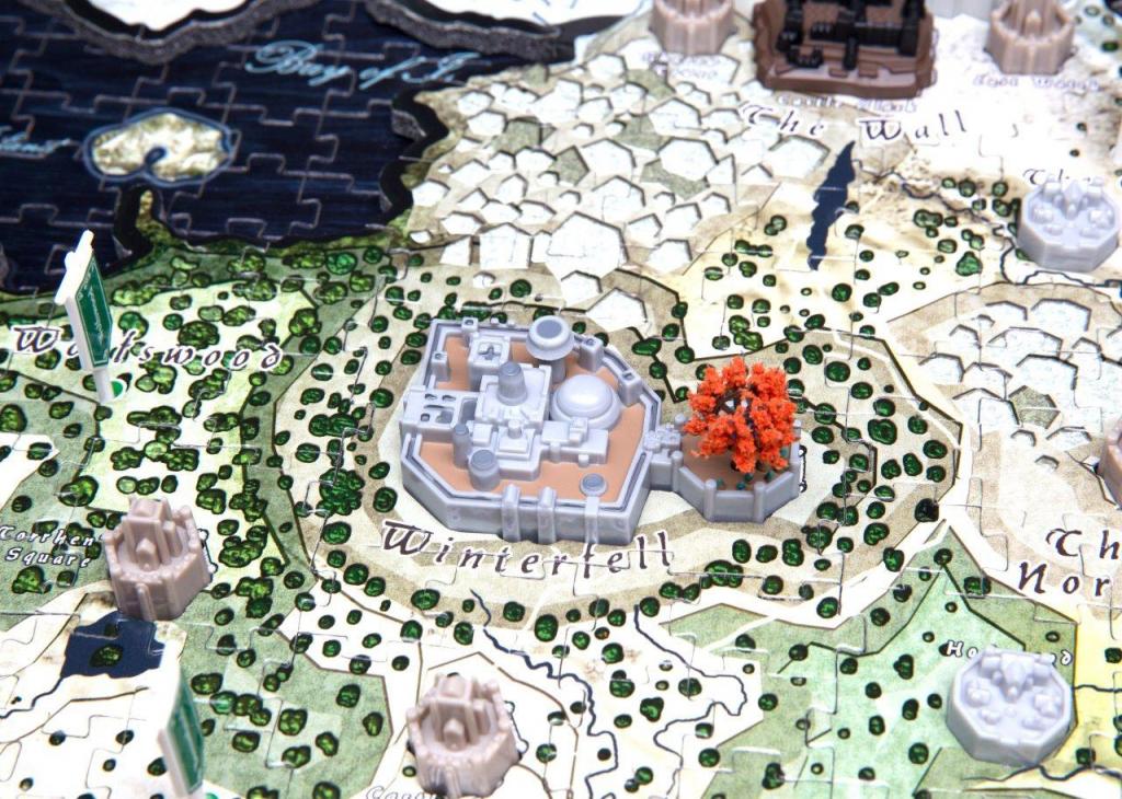 GAME OF THRONES - 3D Puzzle - Westeros Map 1250 Pces : ShopForGeek.com ...