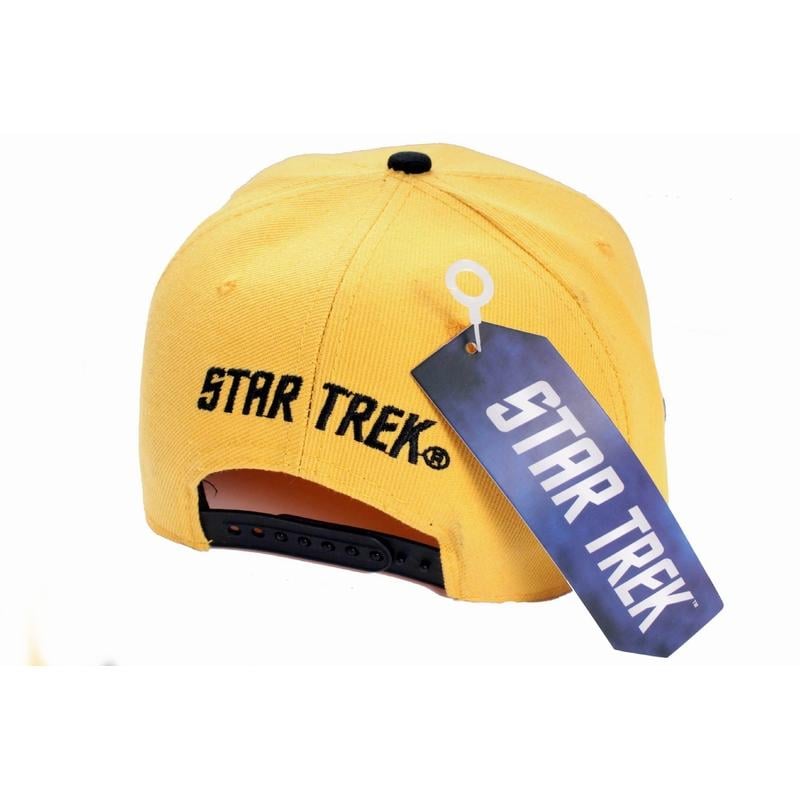 STAR TREK - Cap Logo - Yellow : ShopForGeek.com: Cap Cotton Division ...