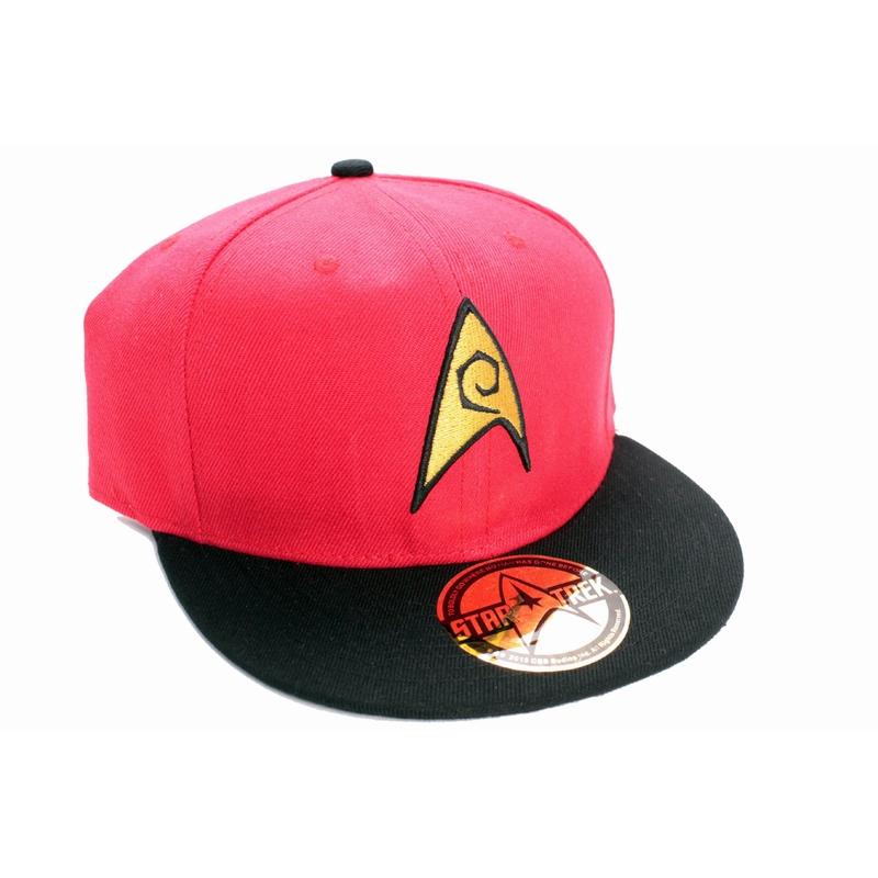 STAR TREK - Logo - Red Cap : ShopForGeek.com: Cap Cotton Division Star Trek