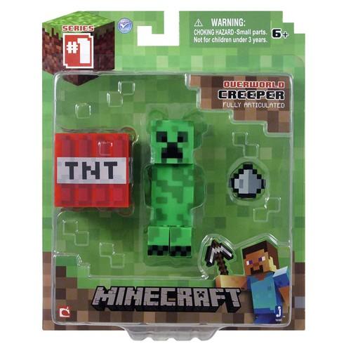 MINECRAFT - Figurine - Creeper with Accessory - Serie 1 : ShopForGeek ...