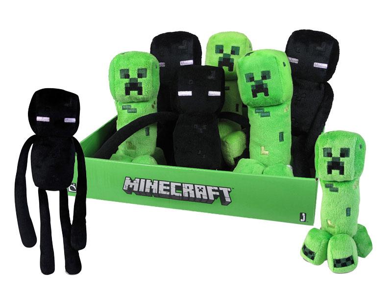 MINECRAFT - Hostile Mobs Plush Assort. 18 Cm (Box de 9 pces ...