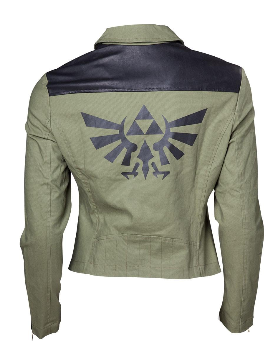ZELDA - Biker Jacket with Triforce Logo - GIRL (XL) : ShopForGeek.com ...