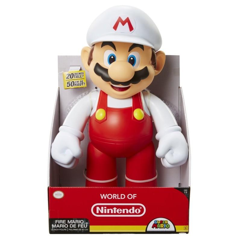 NINTENDO - Super Mario Big Figure - FIRE MARIO 50 CM : ShopForGeek.com ...