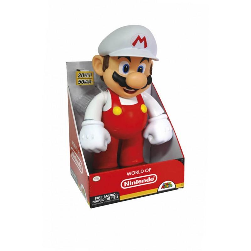 NINTENDO - Super Mario Big Figure - FIRE MARIO 50 CM : ShopForGeek.com ...