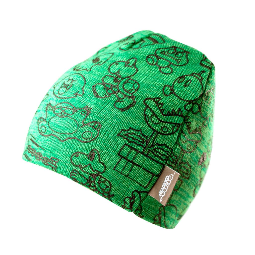 NINTENDO - Super Mario Bros - Green Reversible Beanie : ShopForGeek.com ...