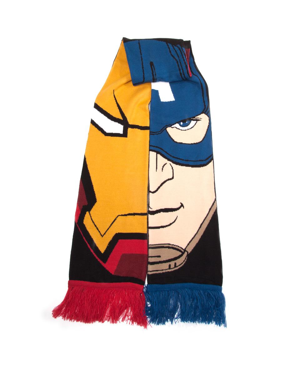 MARVEL - Scarf - Team Stark VS Team Cap : ShopForGeek.com: Scarf ...