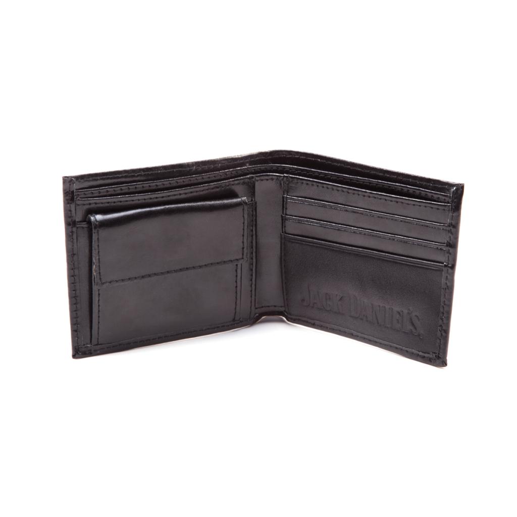 JACK DANIEL'S - Bifold Wallet with Leather Patch : ShopForGeek.com ...