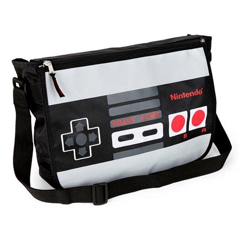 NINTENDO - Reversible Flap Messenger Bag : ShopForGeek.com: Bag Difuzed ...