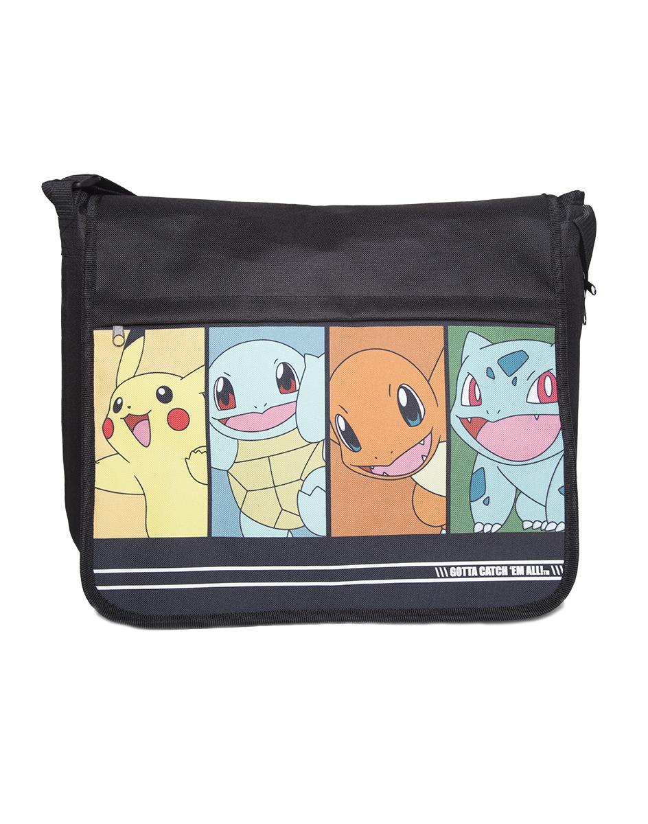 POKEMON - Starting Characters Messenger Bag : ShopForGeek.com: Difuzed ...