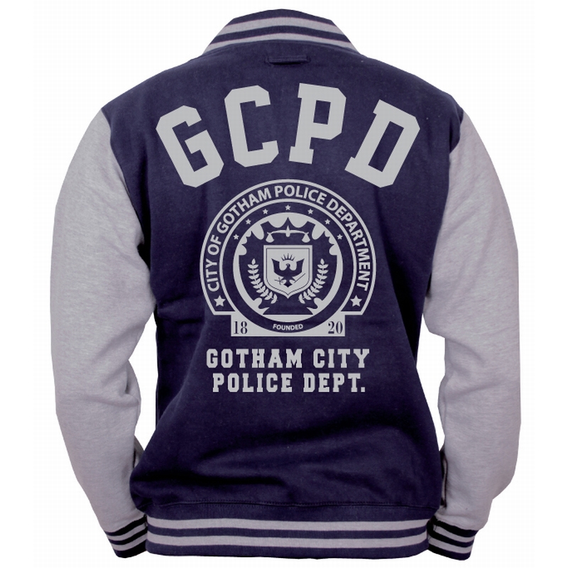 BATMAN - Jacket Teddy GCPD (XL) : ShopForGeek.com: Jacket Cotton ...