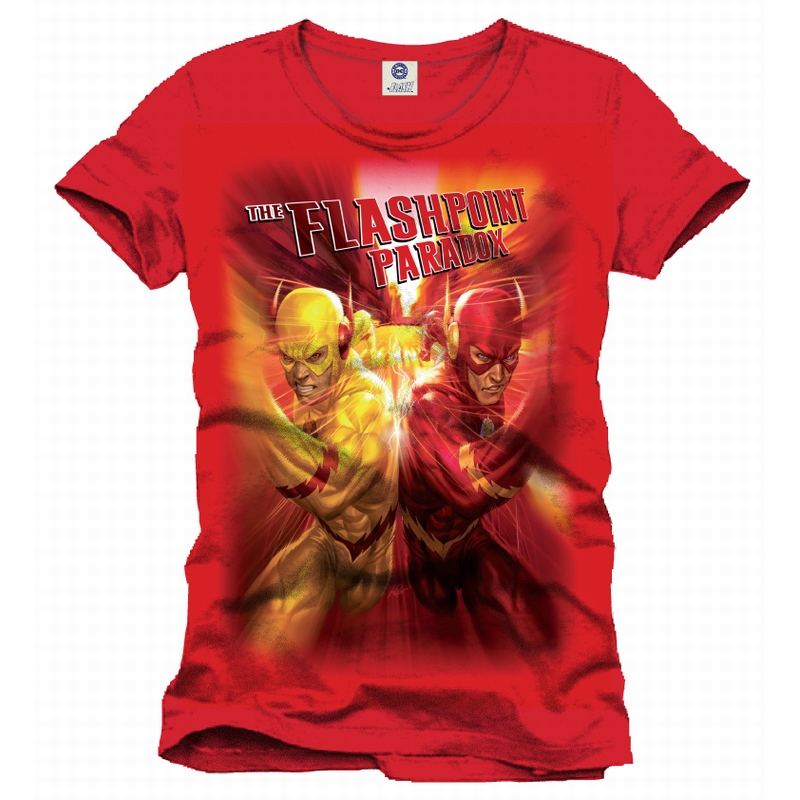 FLASH - T-Shirt Flash Vs Anti-Flash (L) : ShopForGeek.com: T-Shirt ...
