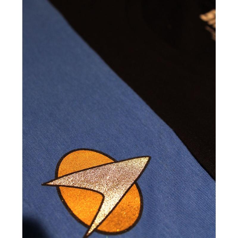 STAR TREK - T-Shirt NEXT GENERATION Blue Uniform (S) : ShopForGeek.com ...