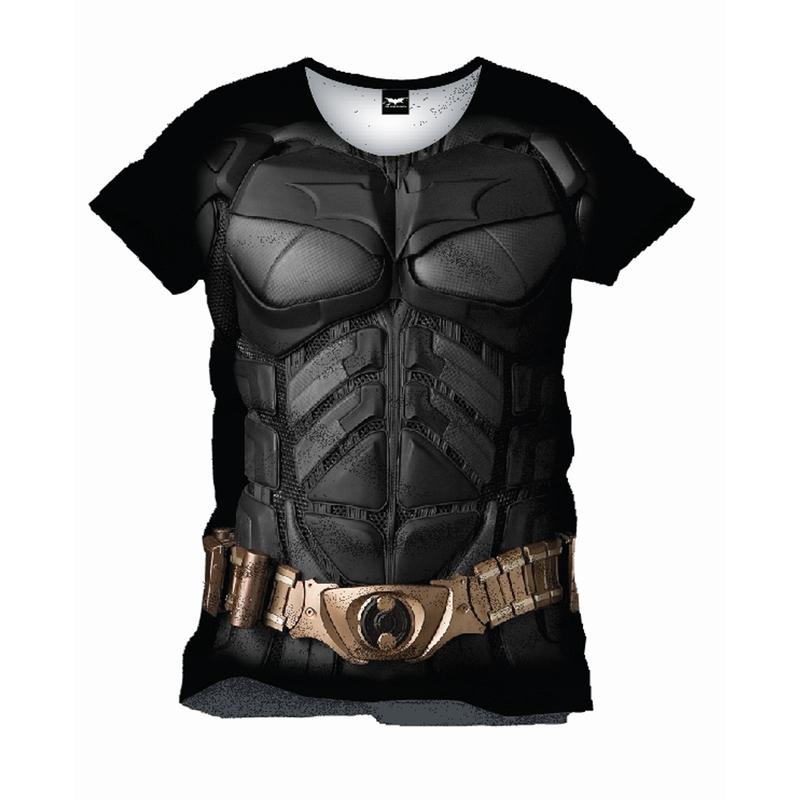 BATMAN - T-Shirt ARMOR Dark Knight - BLACK (S) : ShopForGeek.com: T ...