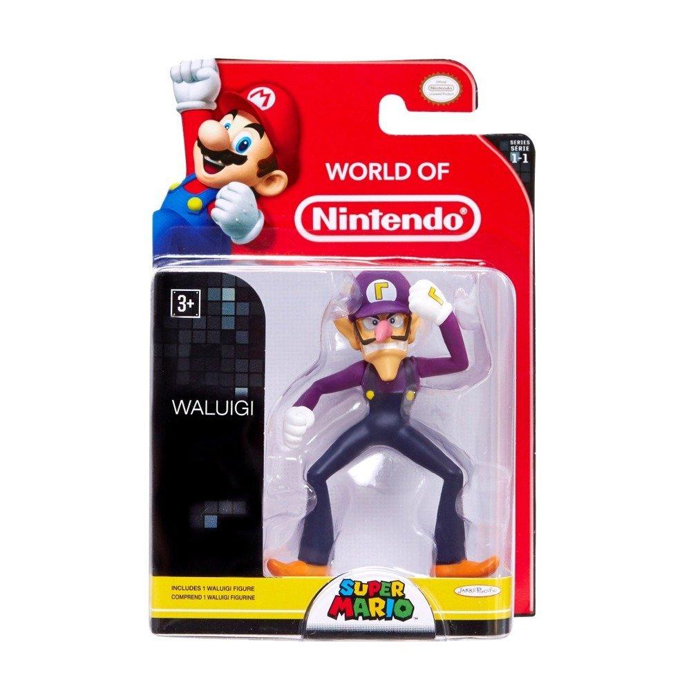 NINTENDO - Mini Figurines World of Nintendo - WALUIGI - 7cm ...