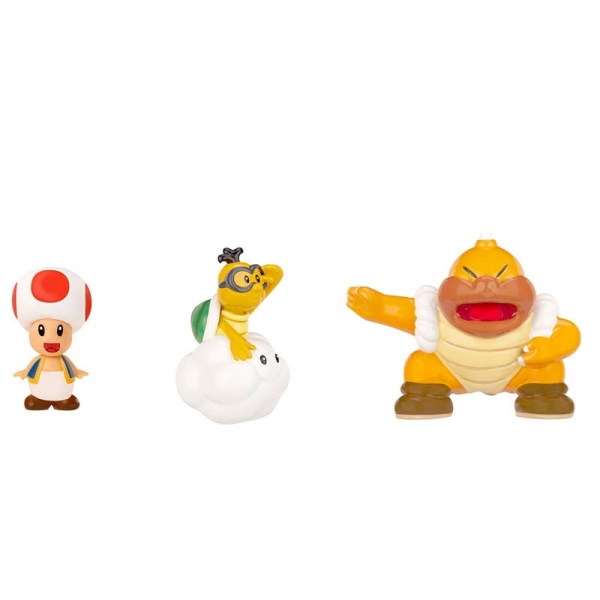 NINTENDO - Micro Figurines - Red Toad / Lakitu / Sumo Bro : ShopForGeek ...