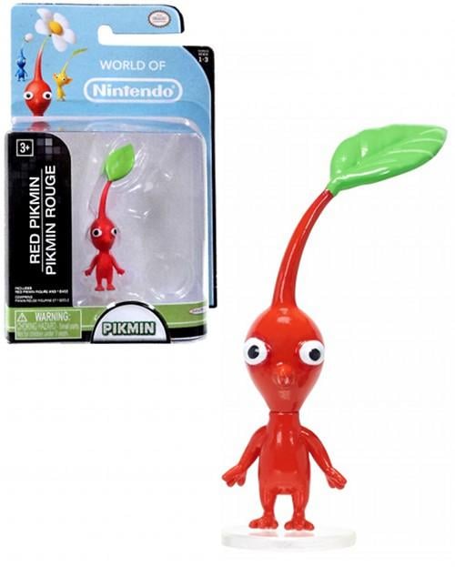 NINTENDO - Mini Figurines World of Nintendo - RED PIKMIN - 5cm ...