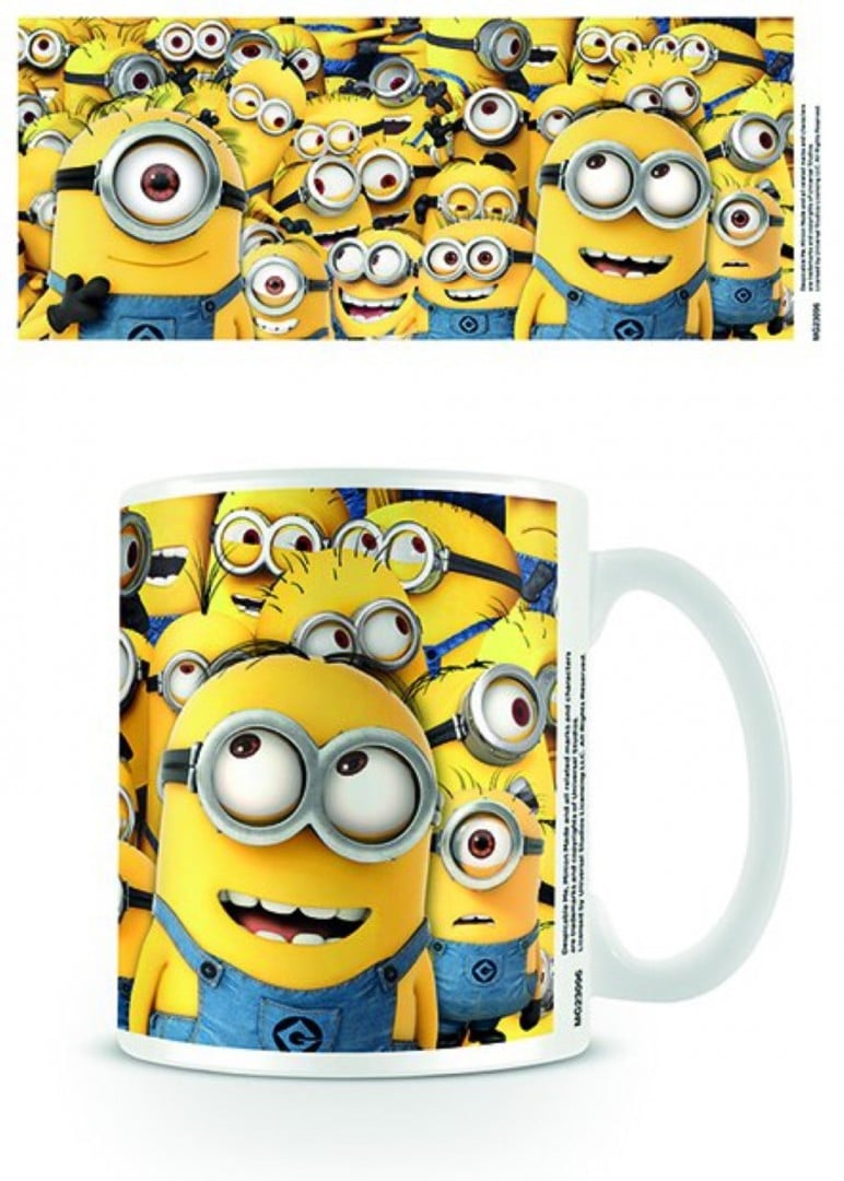 MINIONS - Mug - 300 ml - Many Minions : ShopForGeek.com: Tasse Pyramid ...