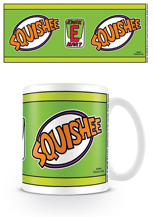 THE SIMPSONS - Mug - 300 ml - Squishee : ShopForGeek.com: Tasse Pyramid ...