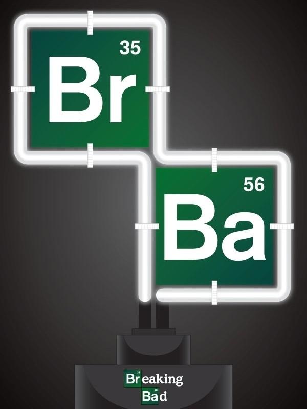 BREAKING BAD - Neon - Logo MINI Neon Light (20 X 27 Cm) : ShopForGeek ...