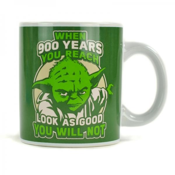 STAR WARS - Mug - 350 ml - YODA when 900 Years : ShopForGeek.com: Mug ...