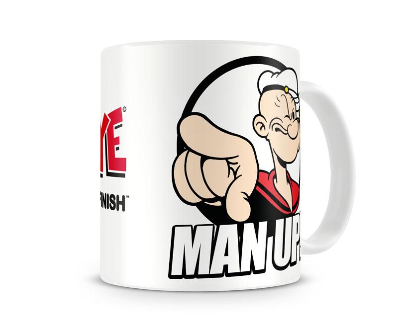 POPEYE - Mug - Man Up : ShopForGeek.com: Mug RETRO Collection