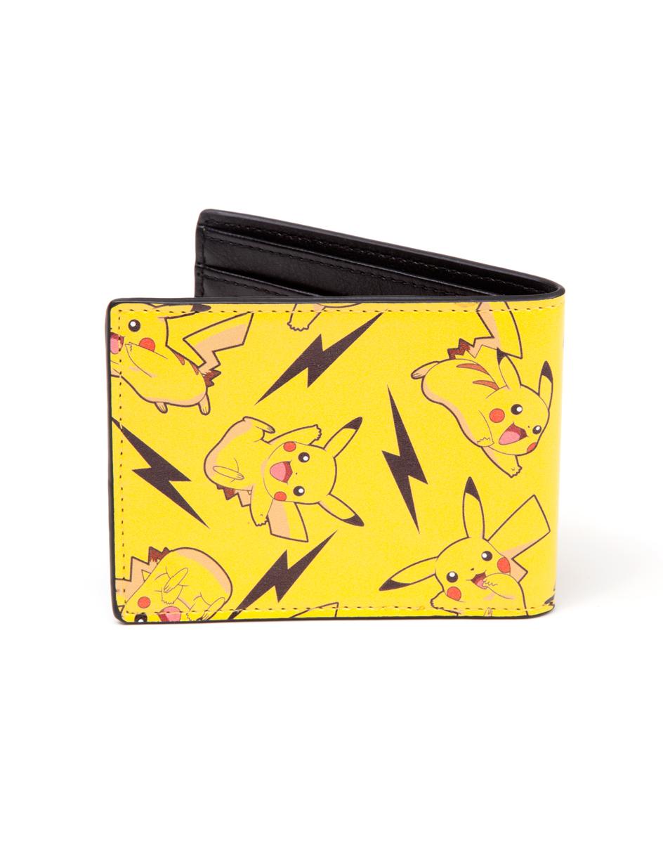POKEMON - All Over Pikachu Bifold Wallet : ShopForGeek.com: Cartera ...