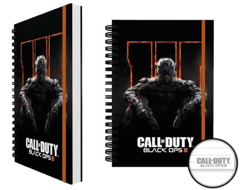 CALL OF DUTY BLACK OPS 3 - Notebook A5 - Soldier : ShopForGeek.com ...
