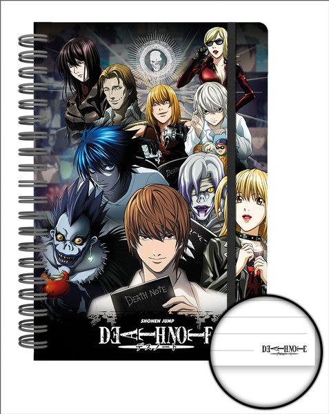 DEATH NOTE - Notebook A5 - Collage : ShopForGeek.com: Papeterie GB Eye ...