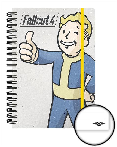 FALLOUT - Notebook A5 - Vault Boy : ShopForGeek.com: Notebook GB Eye ...